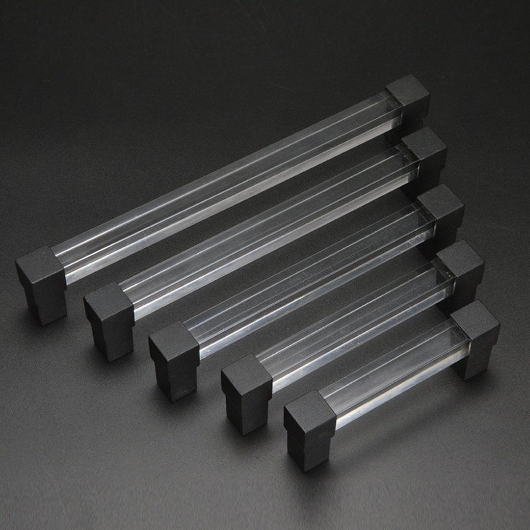 Costom_ 6.3 Modern Simple Acrylic Pull Dresser Pull - Etsy