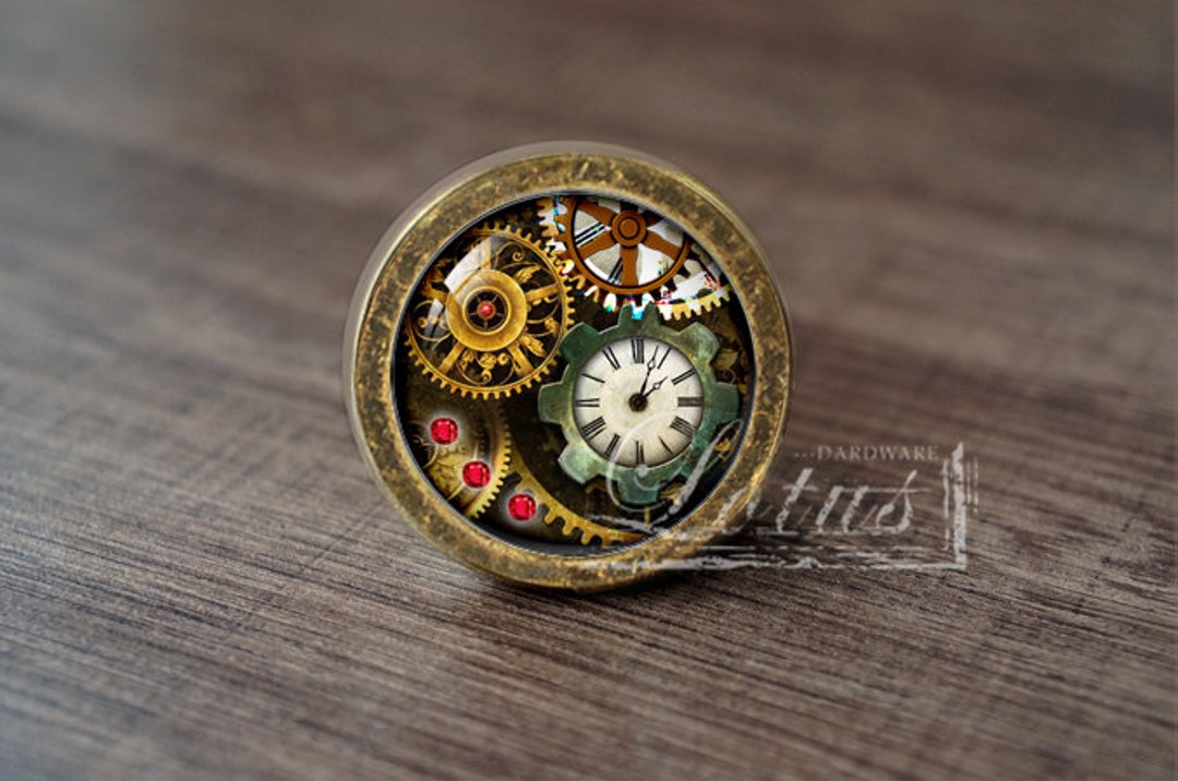 Steampunk Timehandmade Vintage Antique Drawer Knobs Pulls Handles ...