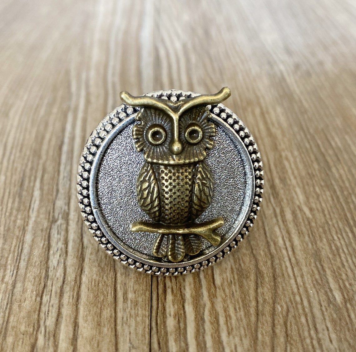 Gear Owl Drawer Knobs / Owl Cabinet / Gothic Home Decor / - Etsy