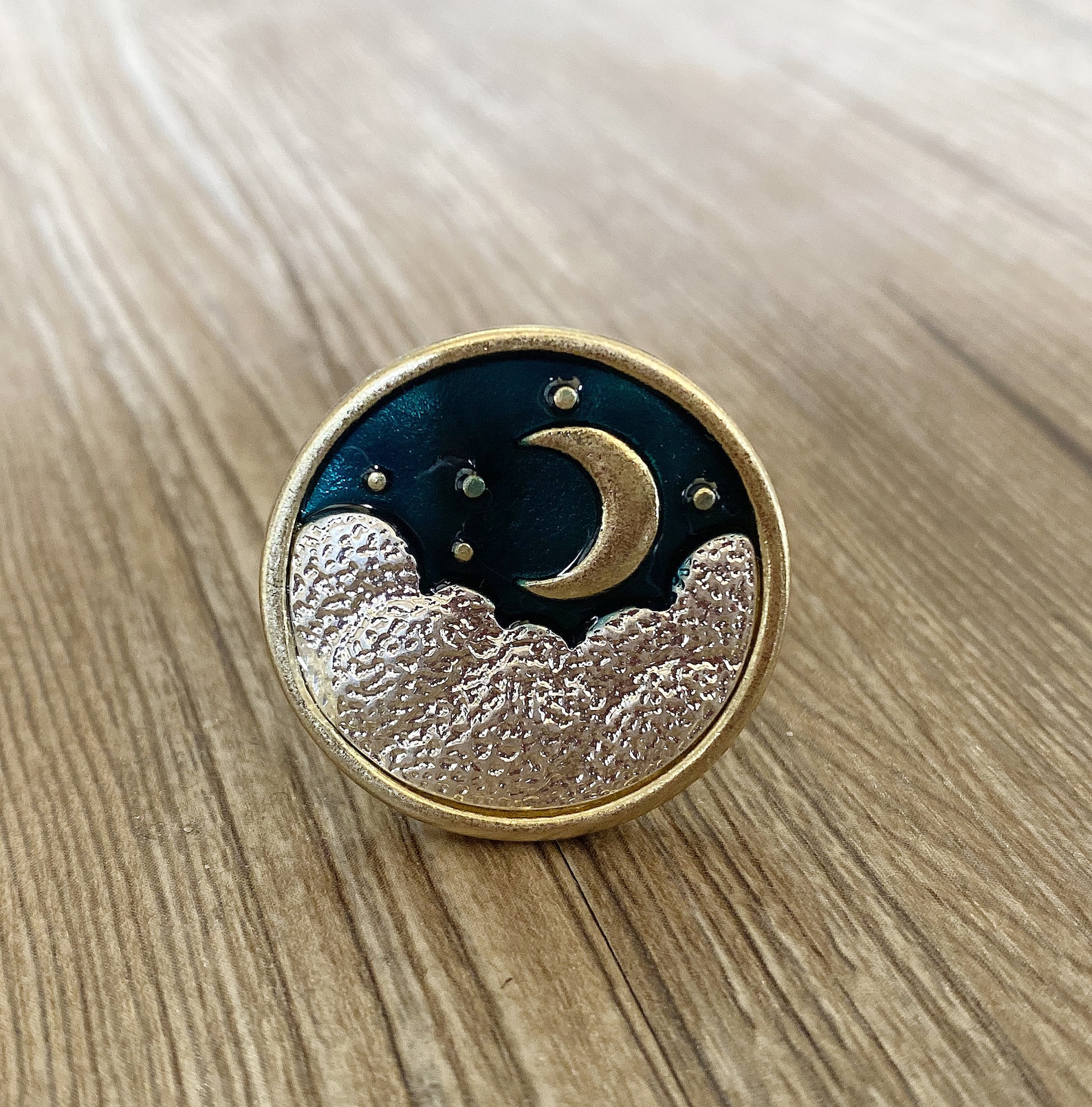 Enamel Sun and Moon Drawer Knobs / Starry Sky Cabinet / Gothic Home ...