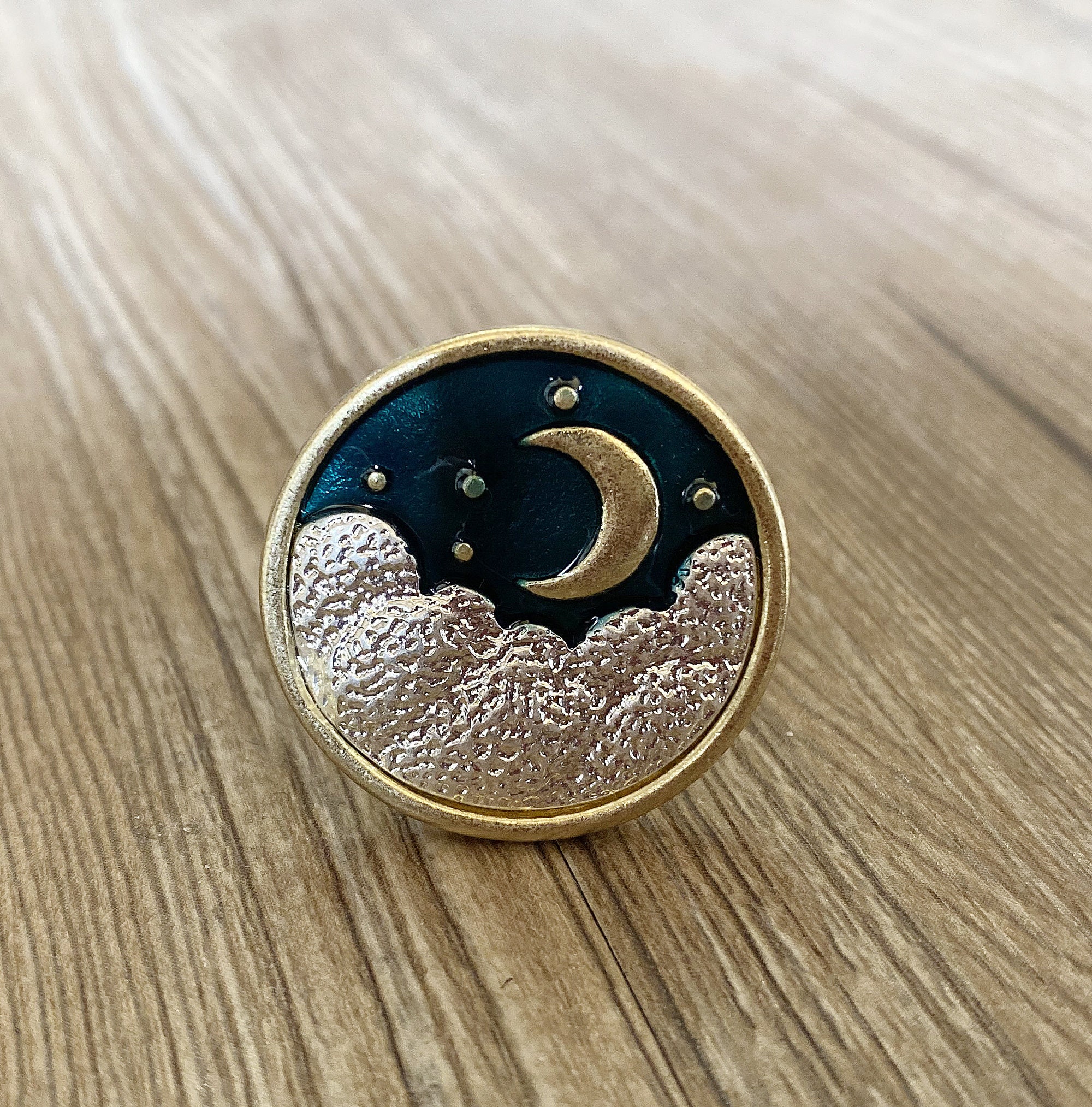Enamel Sun and Moon Drawer Knobs / Starry Sky Cabinet / Gothic - Etsy