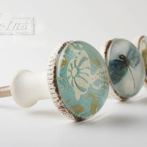 Antique Knobs Drawer Knob Dresser Knobs Ceramic Knobs / Kitchen Cabinet Knobs Pull Handle ...