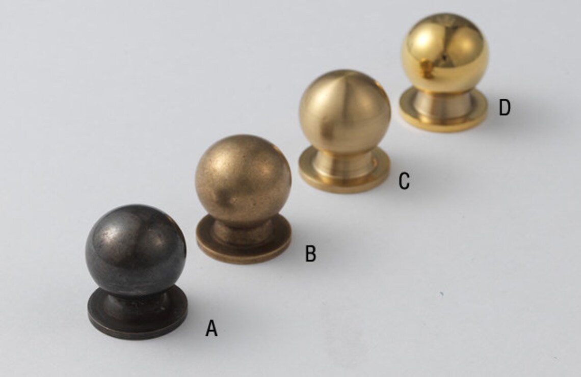 Brass Handmade Antique Drawer Knobs Pulls Handles/dresser - Etsy
