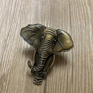 Elephant Drawer Knobs / Elephant Cabinet / Gothic Home Decor / Animal ...