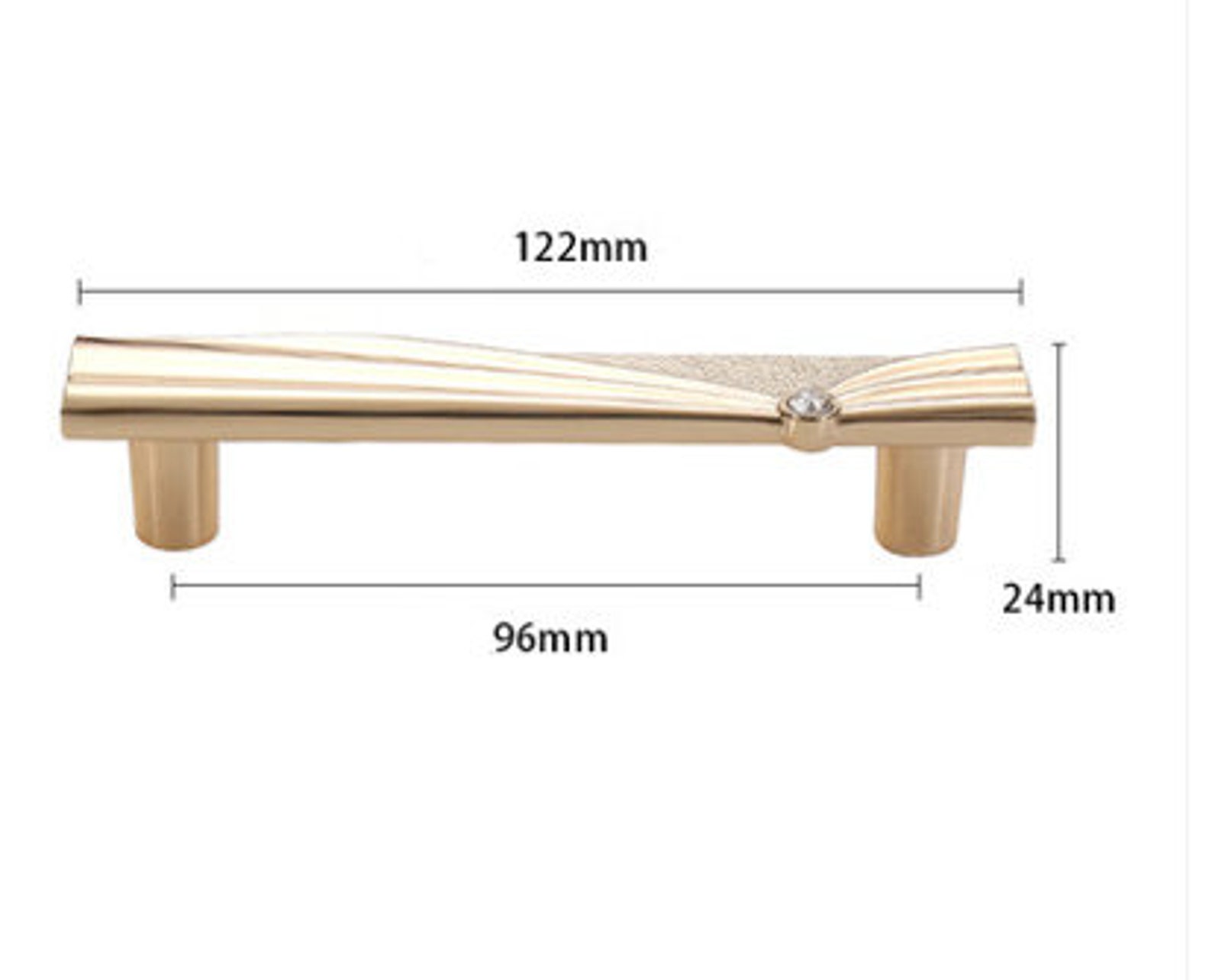 Gold Modern Knobs Drawer Knob Dresser Knobs / Kitchen Cabinet | Etsy