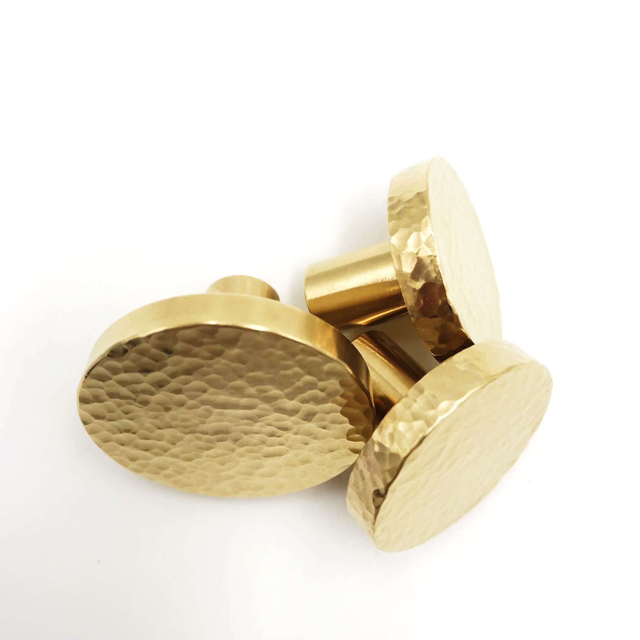 Hammered Brass Full Copper Solid Handmade Drawer Knobs Pulls - Etsy