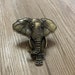 Elephant Drawer Knobs / Elephant Cabinet / Gothic Home Decor / Animal ...