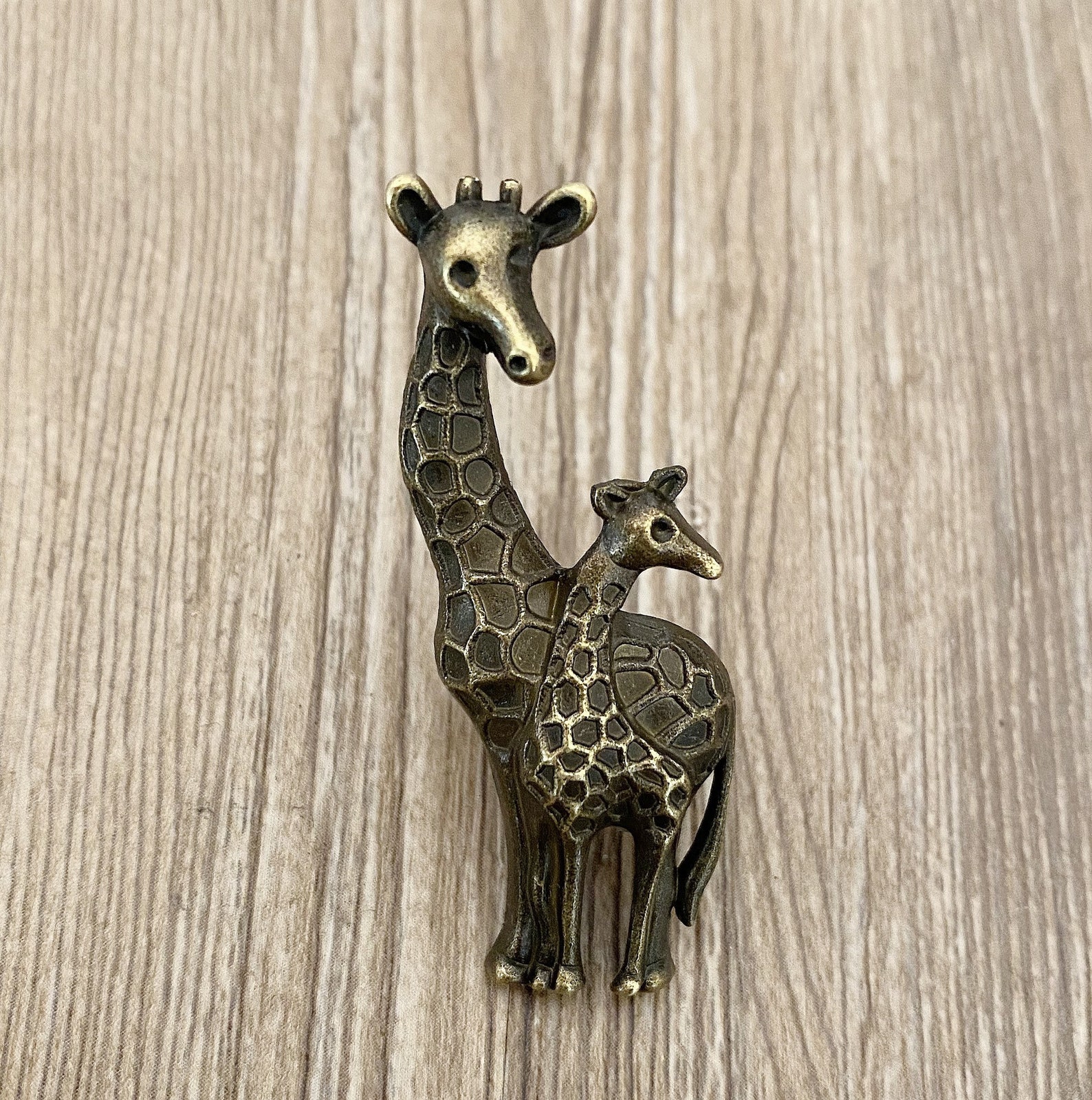 Giraffe Drawer Knobs / Giraffe Cabinet / Gothic Home Decor / - Etsy