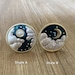 Enamel Sun and Moon Drawer Knobs / Starry Sky Cabinet / Gothic Home ...