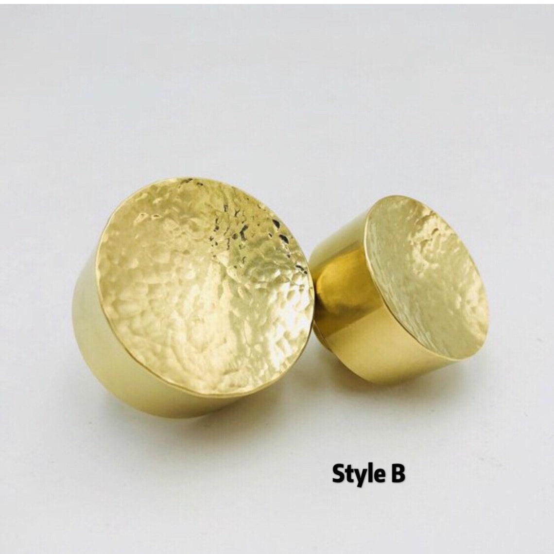 Hammered Brass Mushrooms Full Copper Solid Handmade Drawer | Etsy