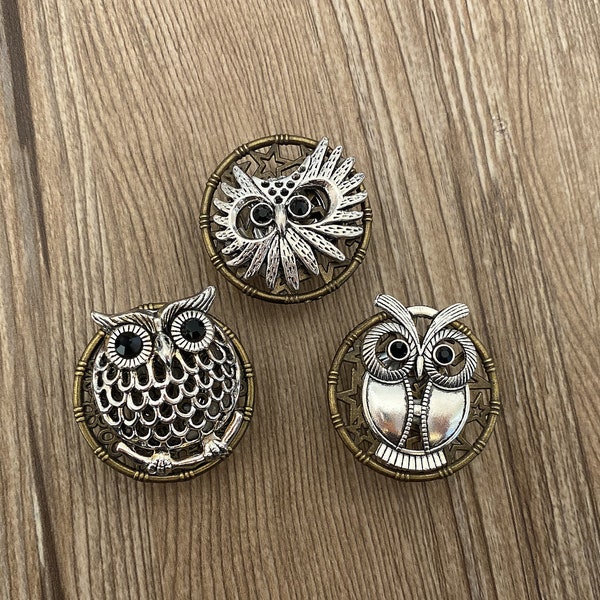 Owl Drawer Knobs - Etsy