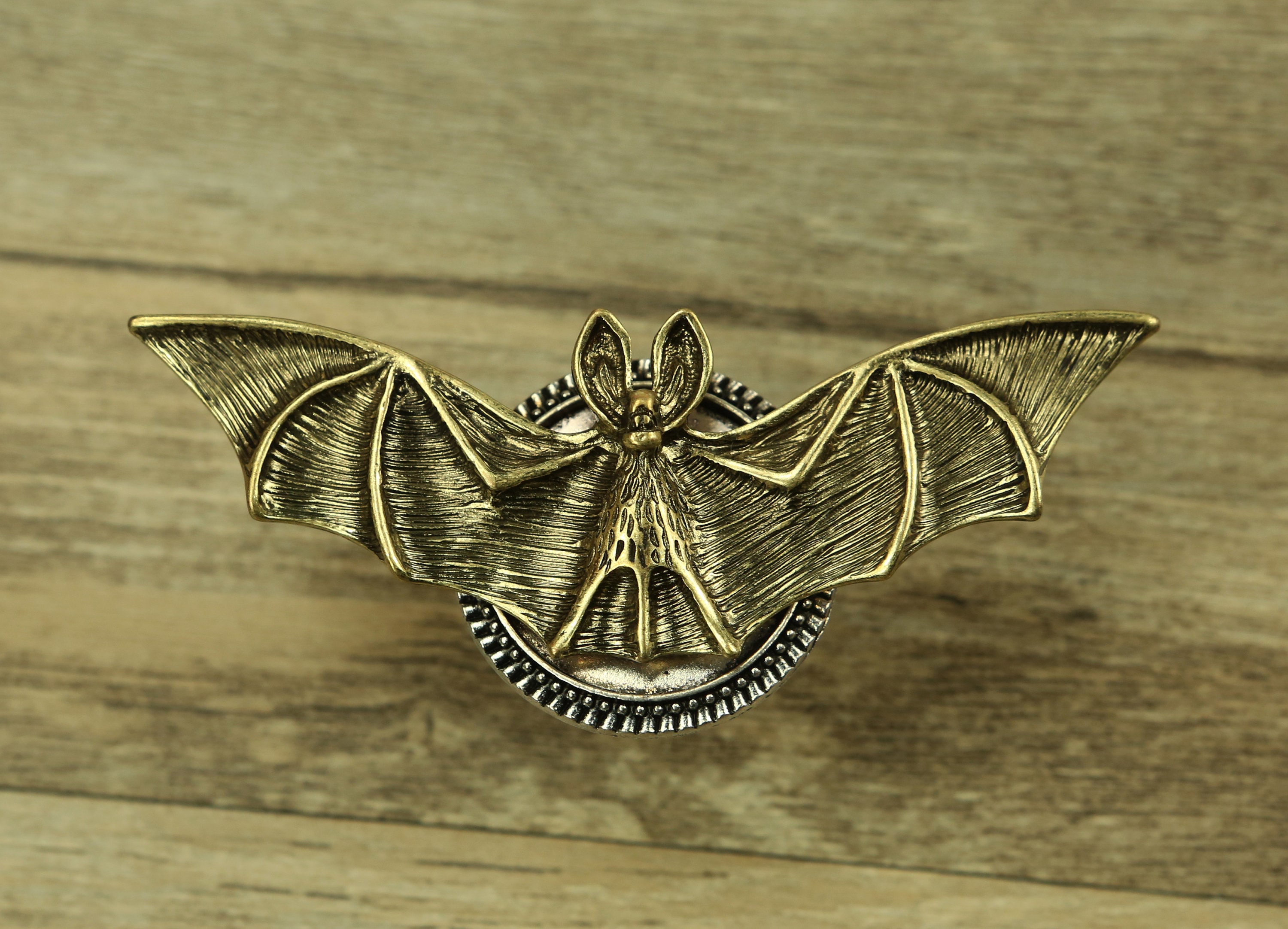 Bronze Bat Drawer Knobs / Bat Cabinet / Gothic Home Decor / - Etsy
