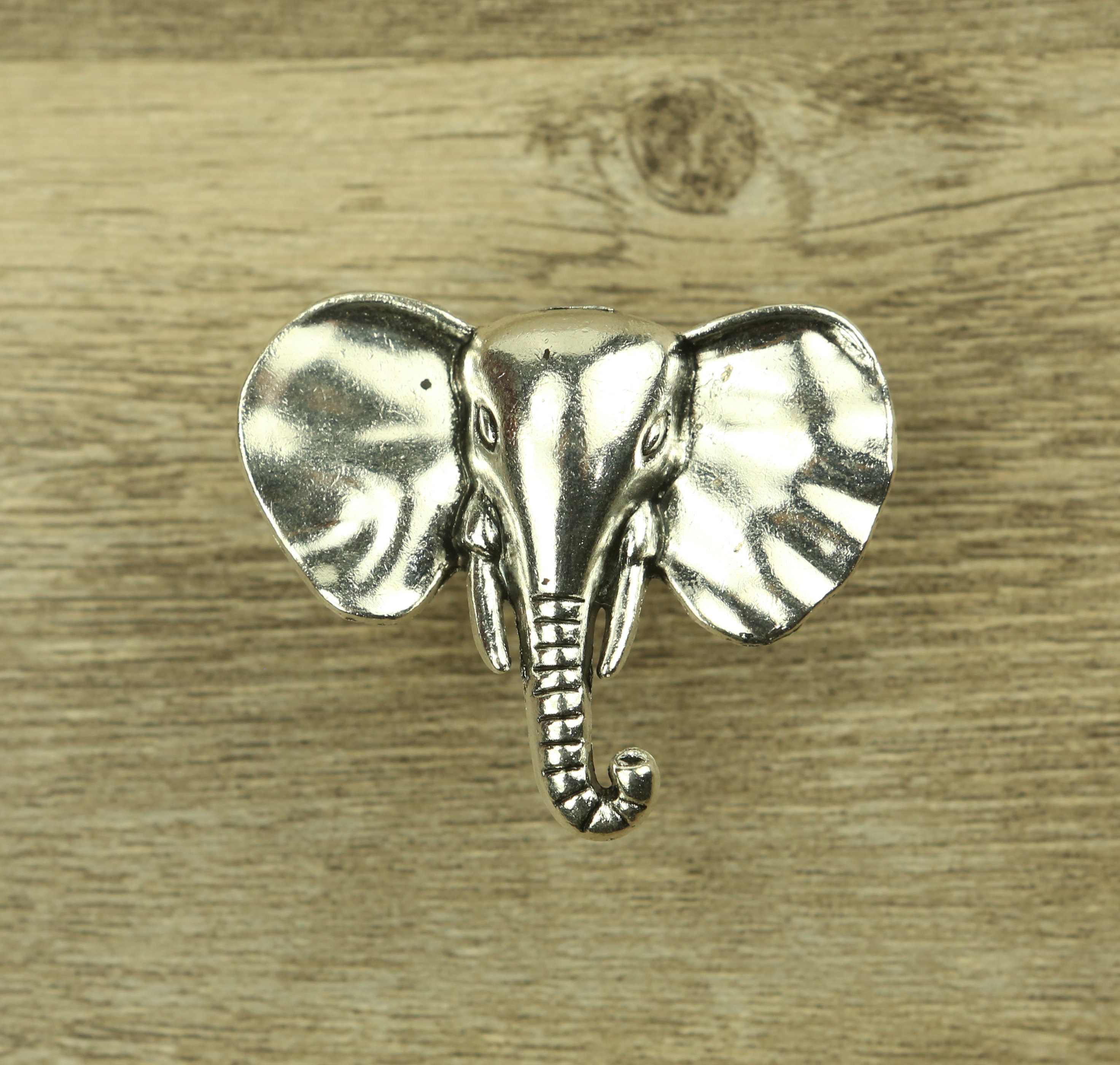 Silver Elephant Drawer Knobs / Elephant Cabinet / Gothic Home - Etsy