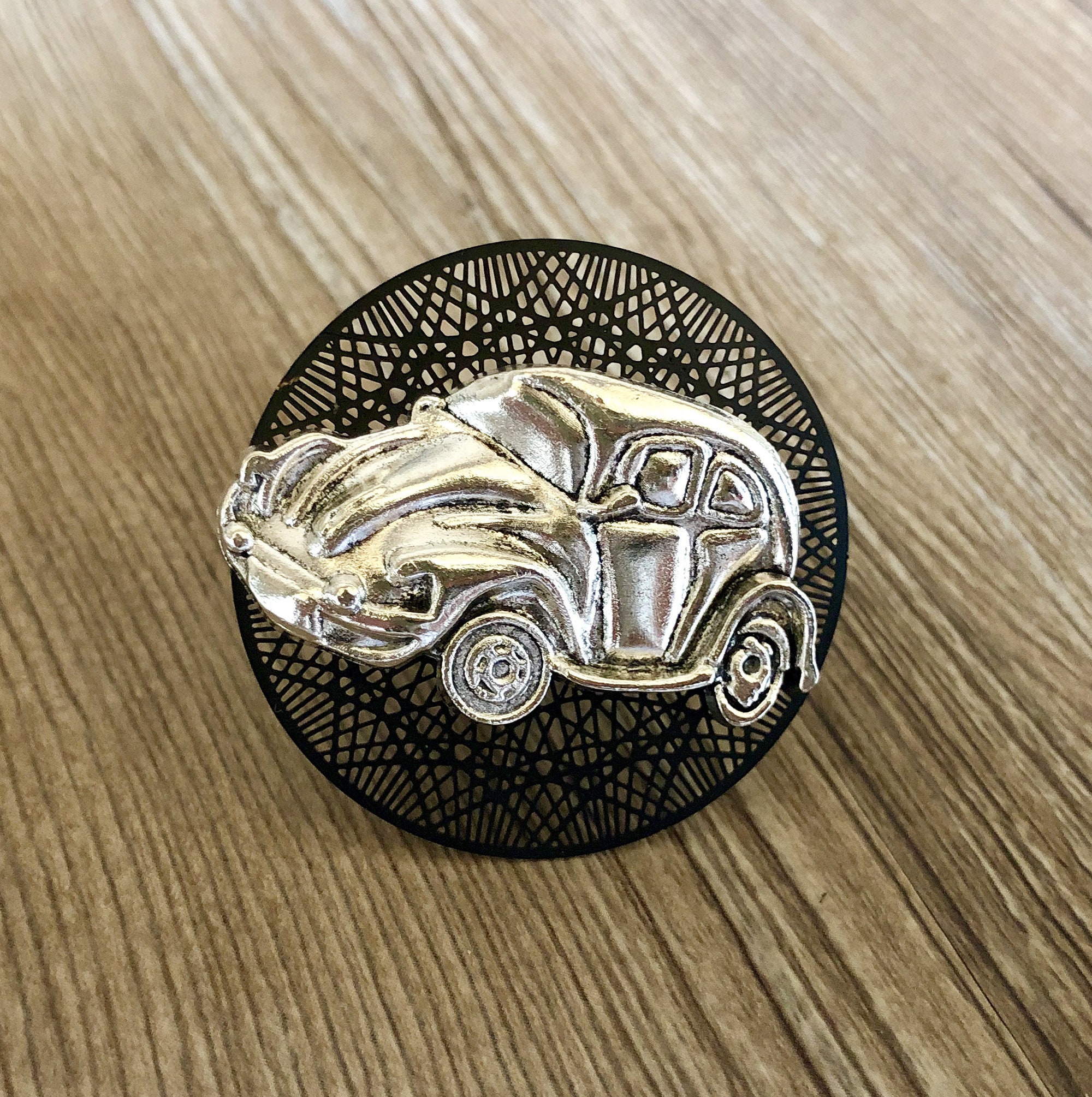 Silver Vintage Car Drawer Knobs / Vintage Car Cabinet / Gothic | Etsy