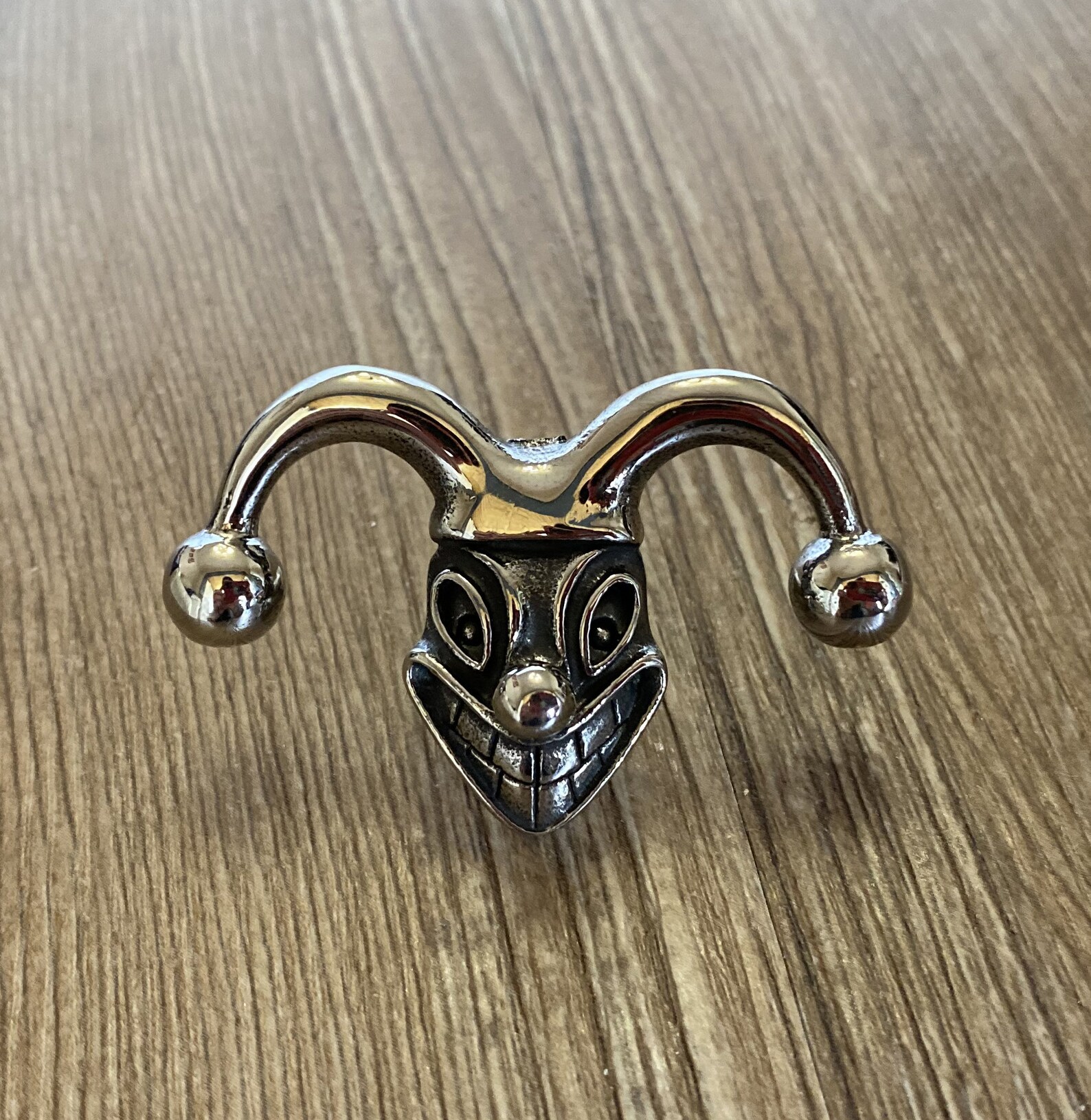 Silver Funny Clown Drawer Knobs / Cabinet Dresser Knobs/ Funny Clown ...