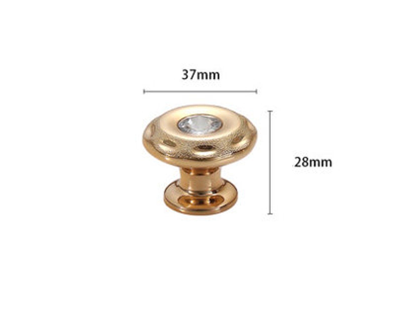 Gold Modern Knobs Drawer Knob Dresser Knobs / Kitchen Cabinet | Etsy