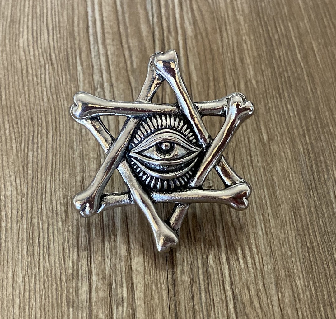 Silver Demon Eye Drawer Knobs / Ghost Eye Cabinet / Punk Home Decor ...