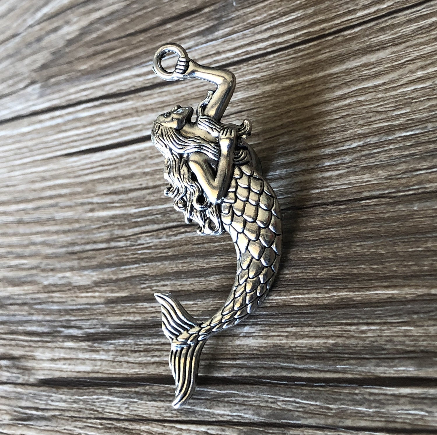 Silver Mermaid Drawer Knobs / Mermaid Cabinet / Gothic Home Decor ...