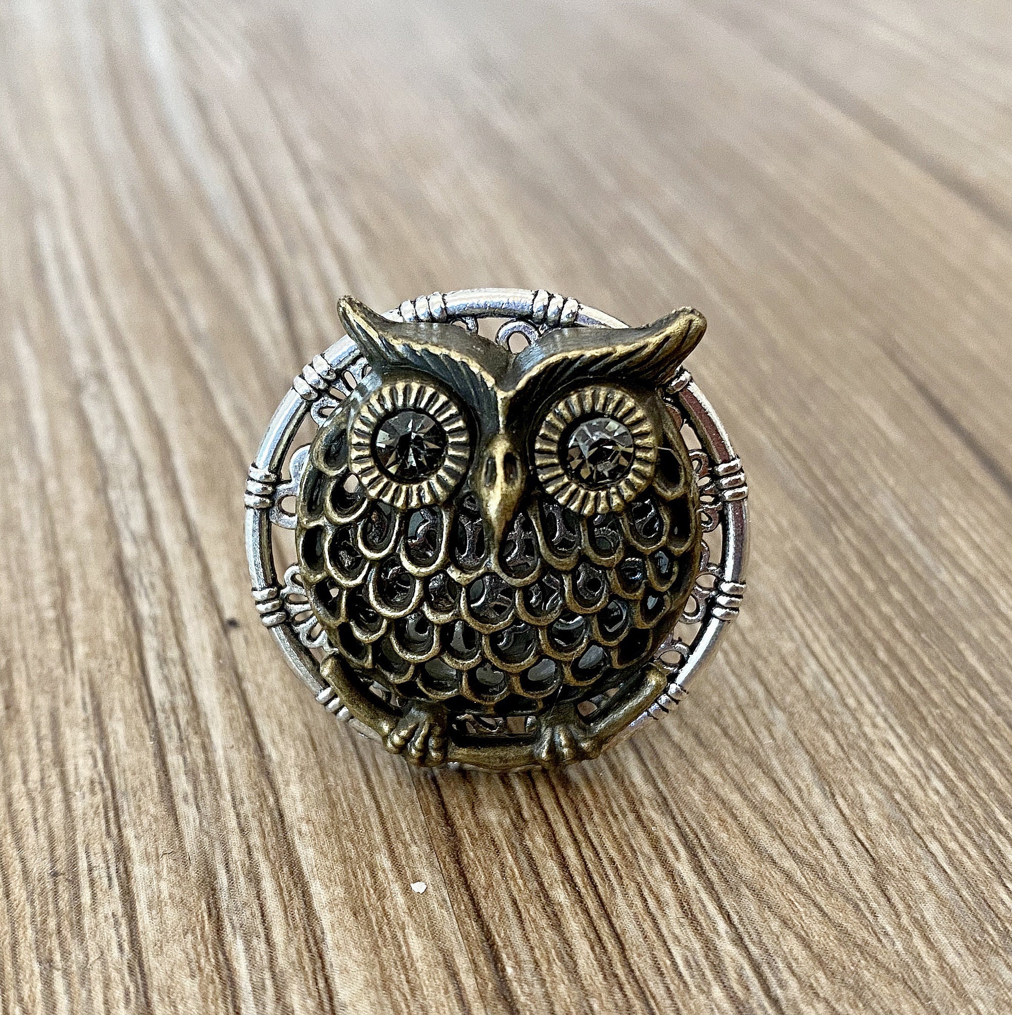 Bronze Owl Drawer Knobs /owl Cabinet / Gothic Home Decor / Animal ...