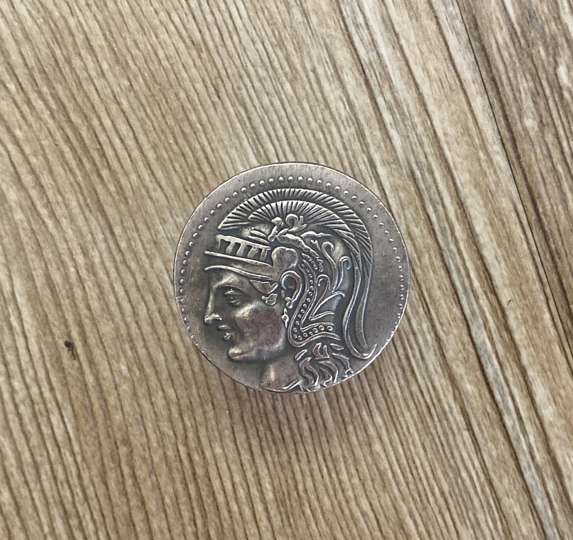 Ancient Greek Gods Antique Coin Drawer Knobs / Furniture Knobs - Etsy