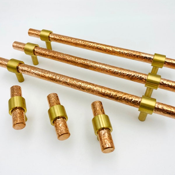 Copper Cabinet Hardware - Etsy