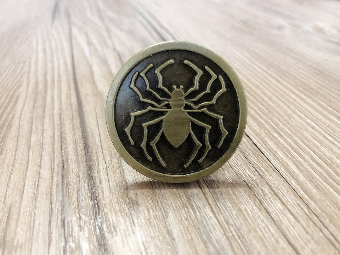 Bronze Spider Drawer Knobs / Lizard Cabinet / Gothic Home Decor ...