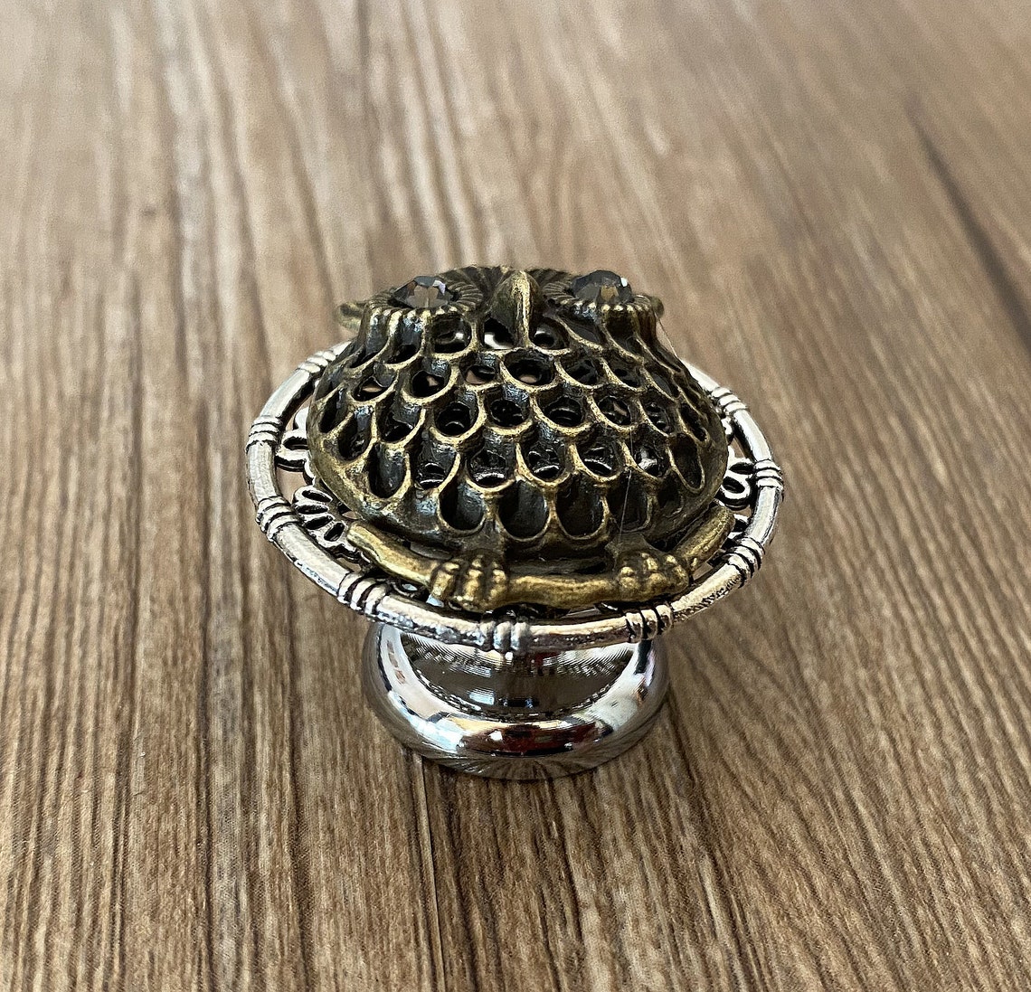 Bronze Owl Drawer Knobs /owl Cabinet / Gothic Home Decor / Animal ...