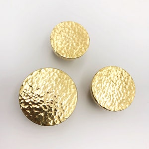 Hammered Brass Full Copper Solid Handmade Drawer Knobs Pulls - Etsy