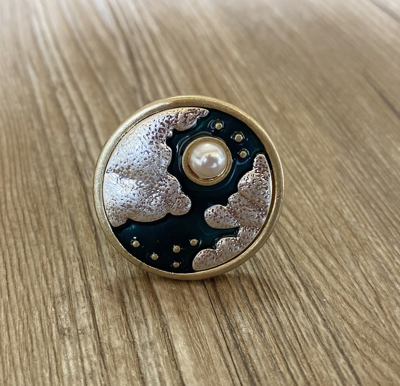 Enamel Sun and Moon Drawer Knobs / Starry Sky Cabinet / Gothic Home ...