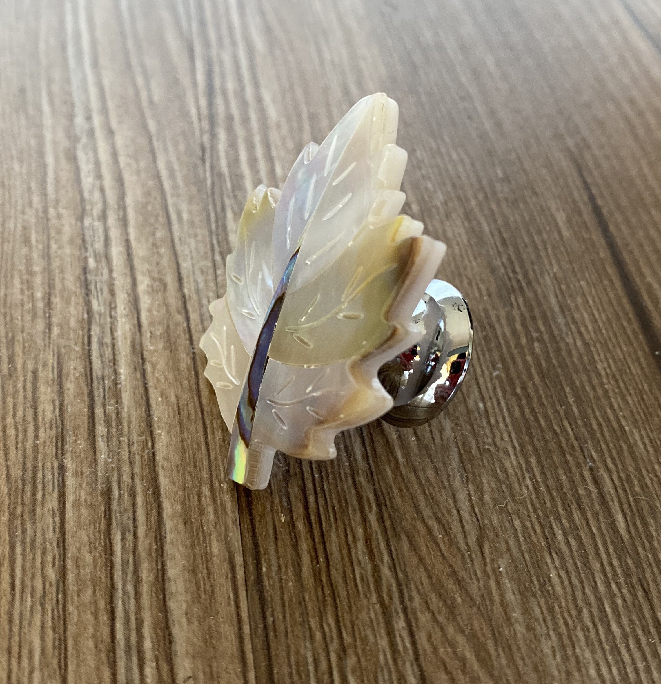 Leaf Natural Shell Drawer Knobs / Furniture Knobs With Rope - Etsy