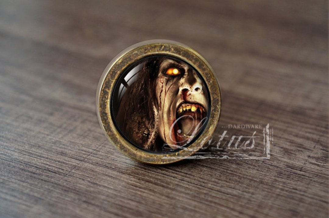 Creepy Ghost Zombies Dead Handmade Vintage Antique Drawer Knobs Pulls ...