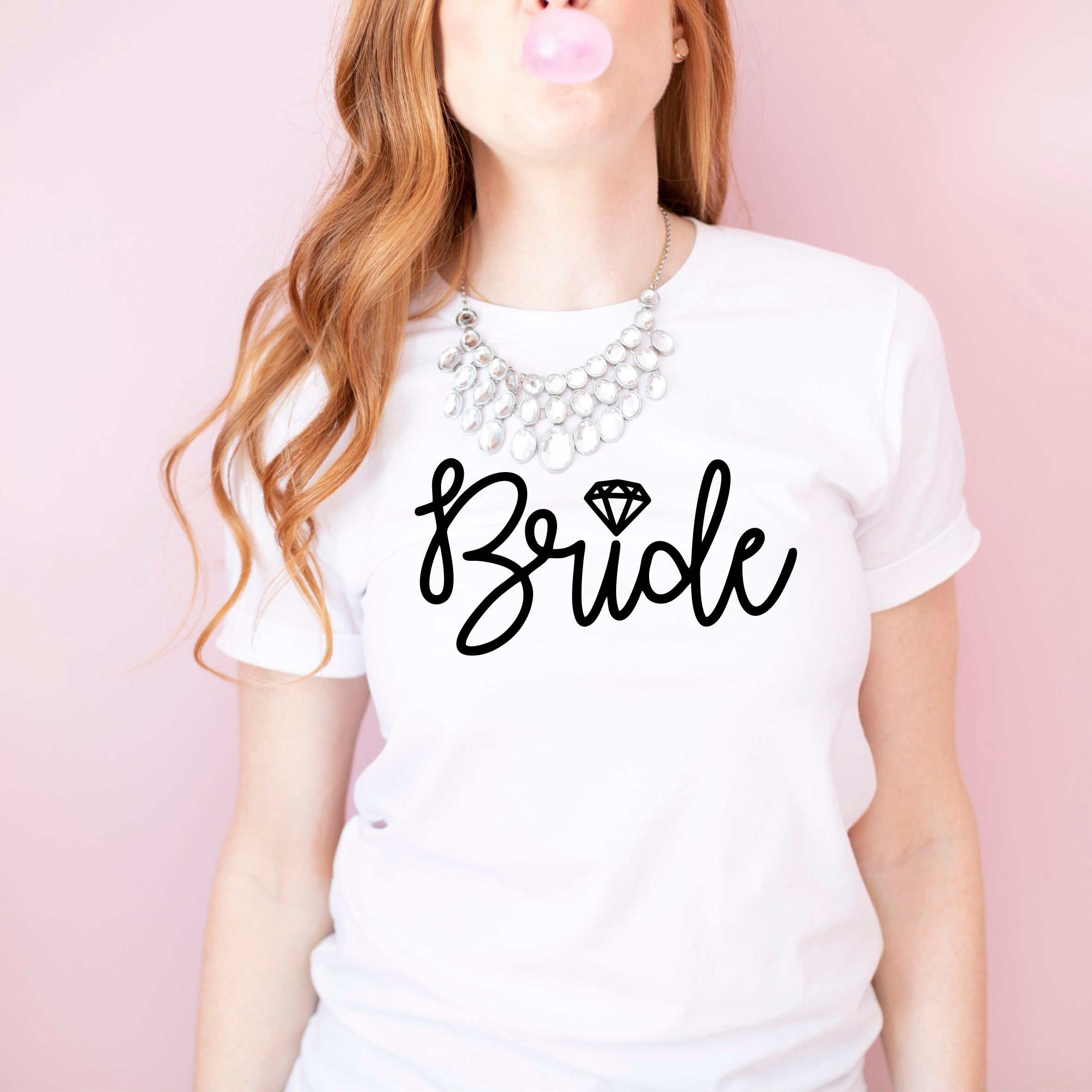 Bride Tee Bride Shirt Bride Tshirt Bride to Be Just | Etsy