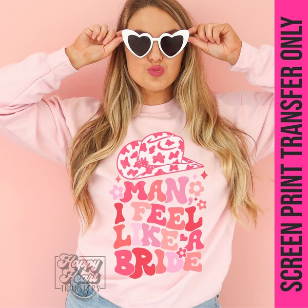 Ready to Press Heat Transfer Designs Bride - Etsy