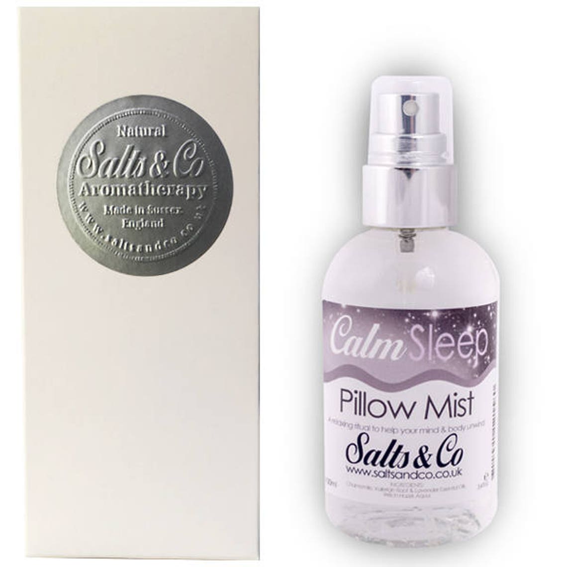 Calm Sleep Pillow Mist Spray 100ml - Chamomile, Valerian Root ...