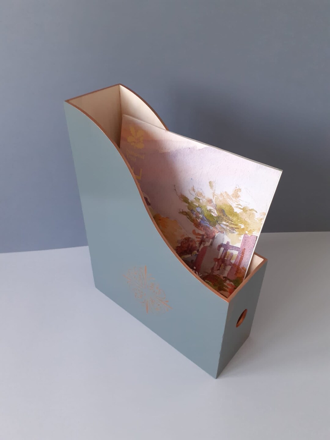 File Storage Organizer, Magazine Organizer File or Paper Holder, Paper ...