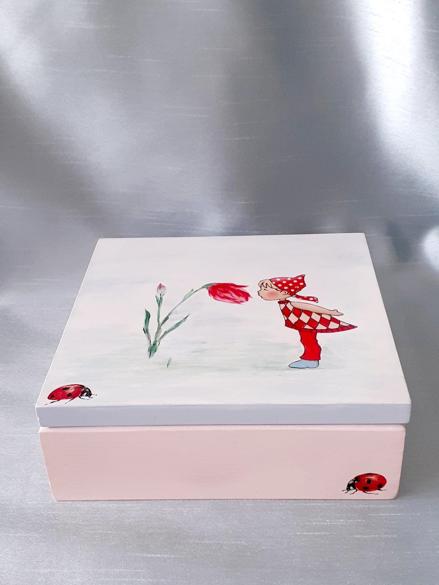 Baskets & Bowls Home Décor Home & Living Wooden hand painted Storage ...