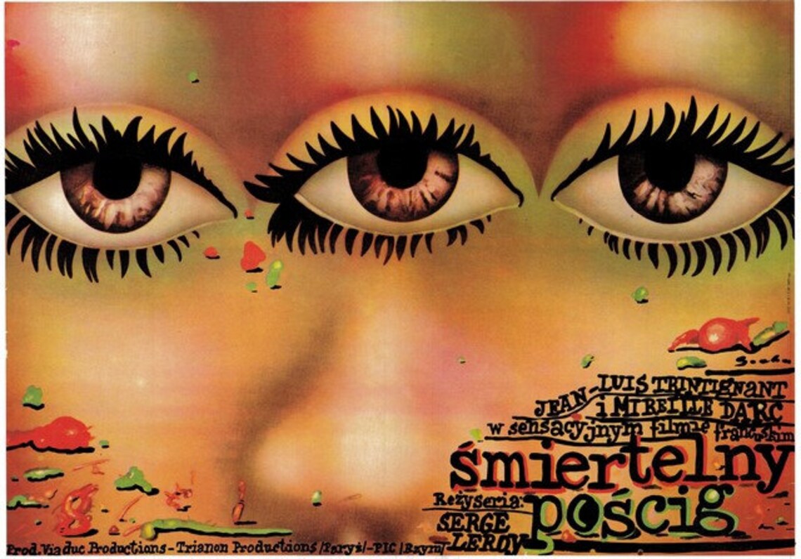 Original Vintage Polish Movie Poster No. 204 Size: 26 - Etsy