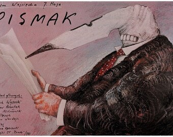 Original Vintage Polish Movie Poster No. 193 Size: 26 | Etsy