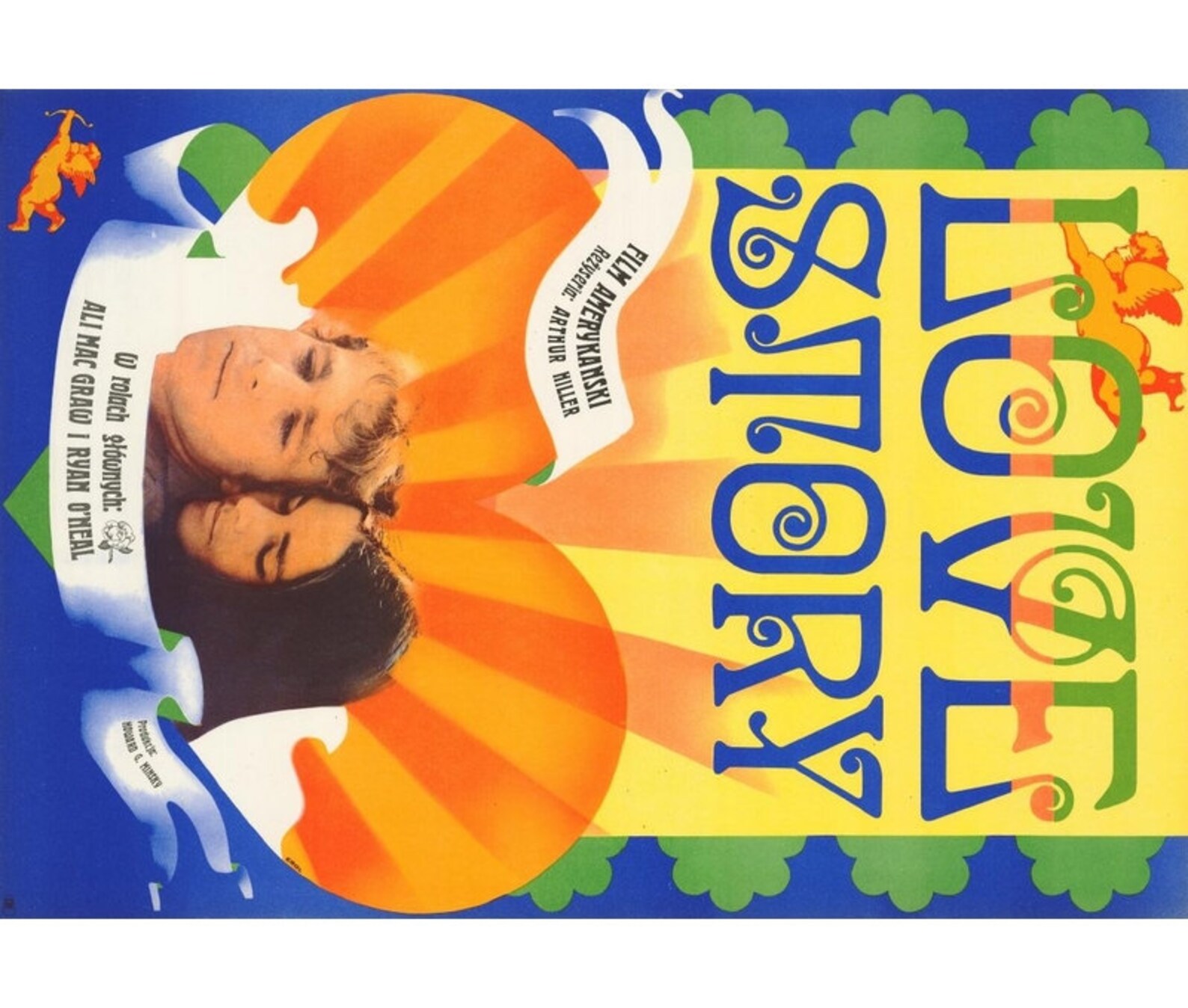 Vintage Movie Poster LOVE STORY 23x33 '70 Cool Erol Artwork Size: 23 1/ ...