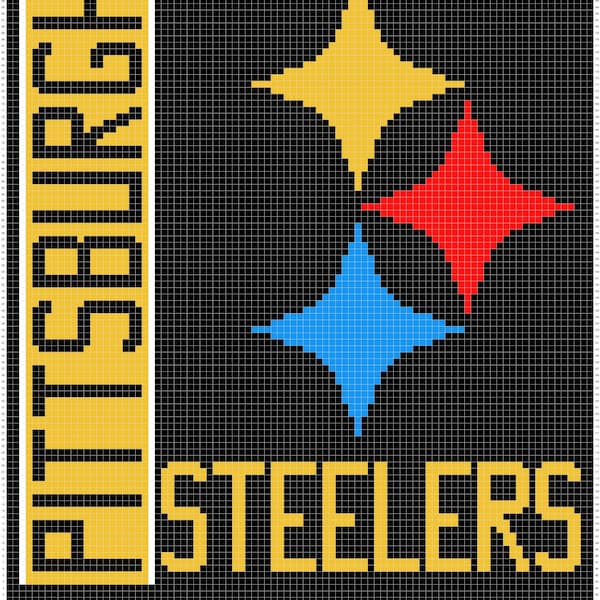 Steelers Crochet Pattern - Etsy