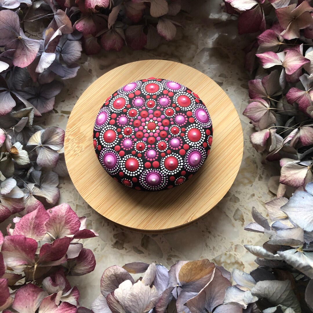 Lazy Susan Mandala Turntable 11 Cm Made From Recycled Bambus Say No to ...