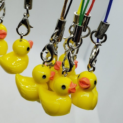 Rubber Ducky Phone Charm / Rubber Duckie Charm / Rubber Ducky | Etsy
