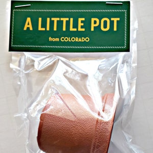 A Little Pot From Colorado - Pack of 10 - Party Favor - Gag Gift - Fun ...