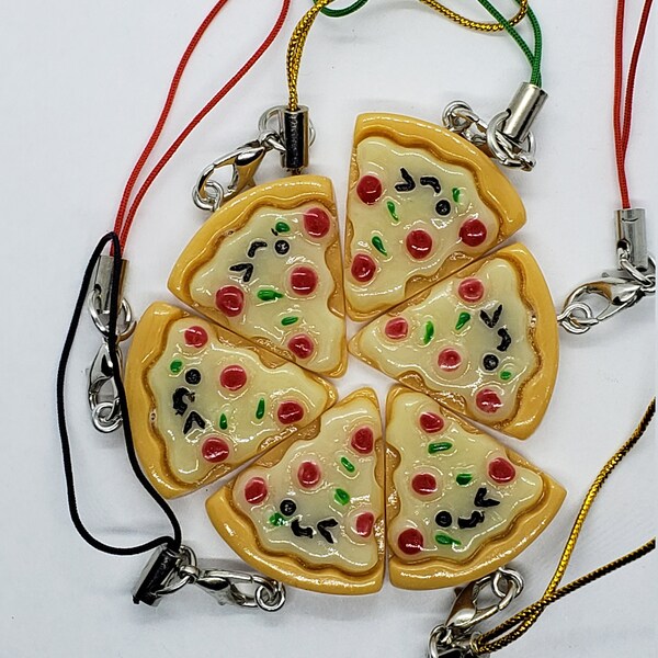 Pizza Charm - Etsy