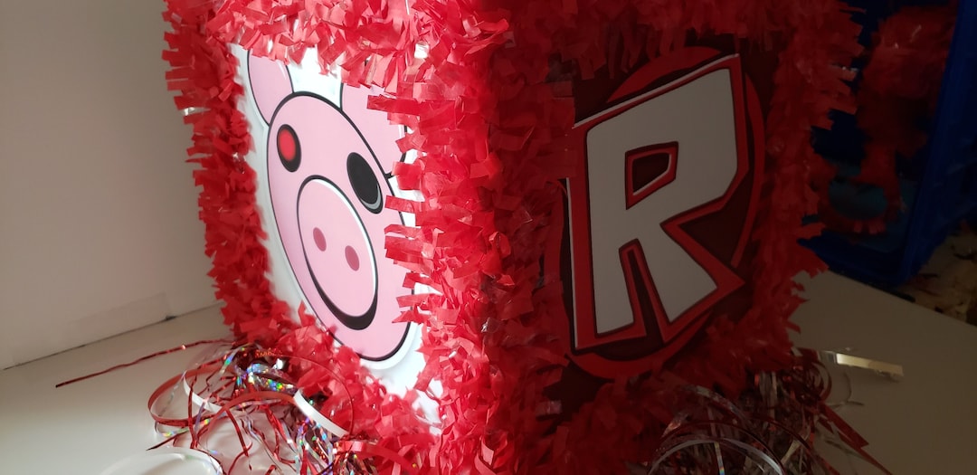 Roblox Piggy Pinata BASH to Break Open Pinata - Etsy