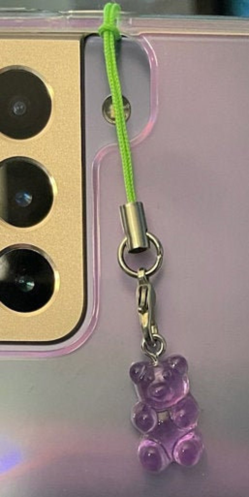 Gummy Bear Phone Charm / Gummy Bear Charm / Gummy Bear Gift / | Etsy
