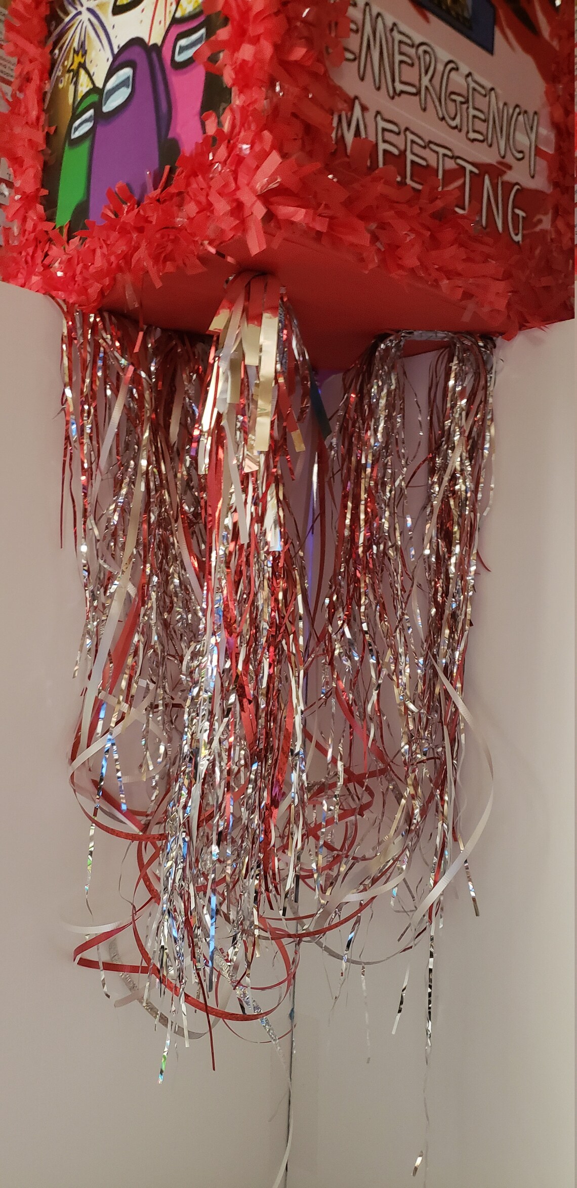 Crewmate Pinata Pull String Pinata | Etsy