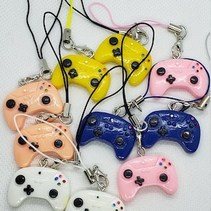 Video Game Controller Phone Charm / Controller Phone Charm / Gamer Gift ...