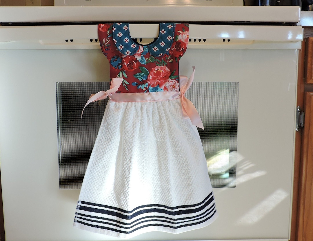 Pioneer Woman Oven Towel Dress, Oven Door Towel Dress for Holiday ...