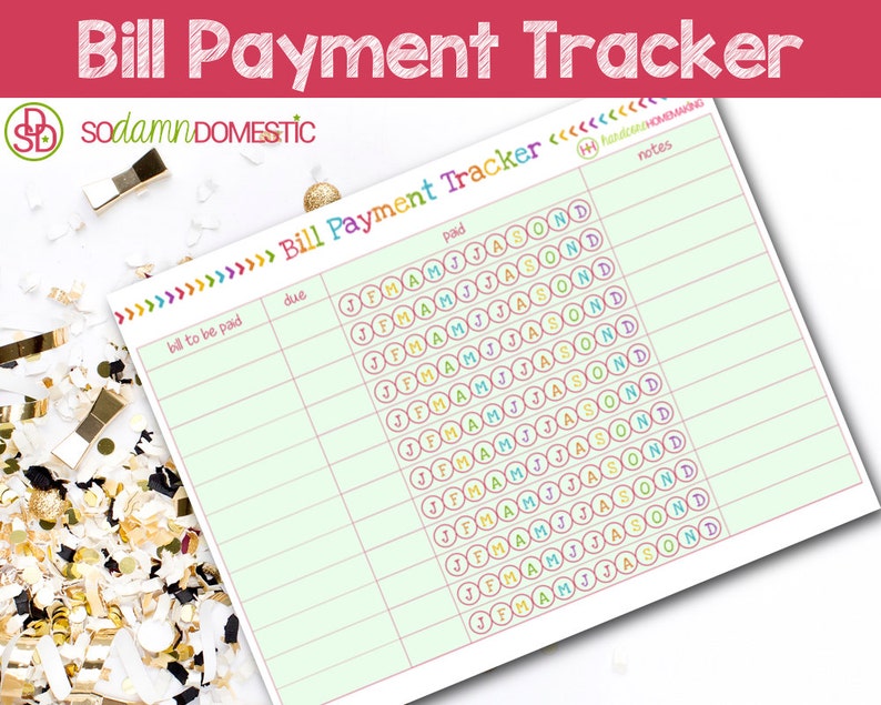 Budget Printable Bundle Save 5 Dollars - Etsy